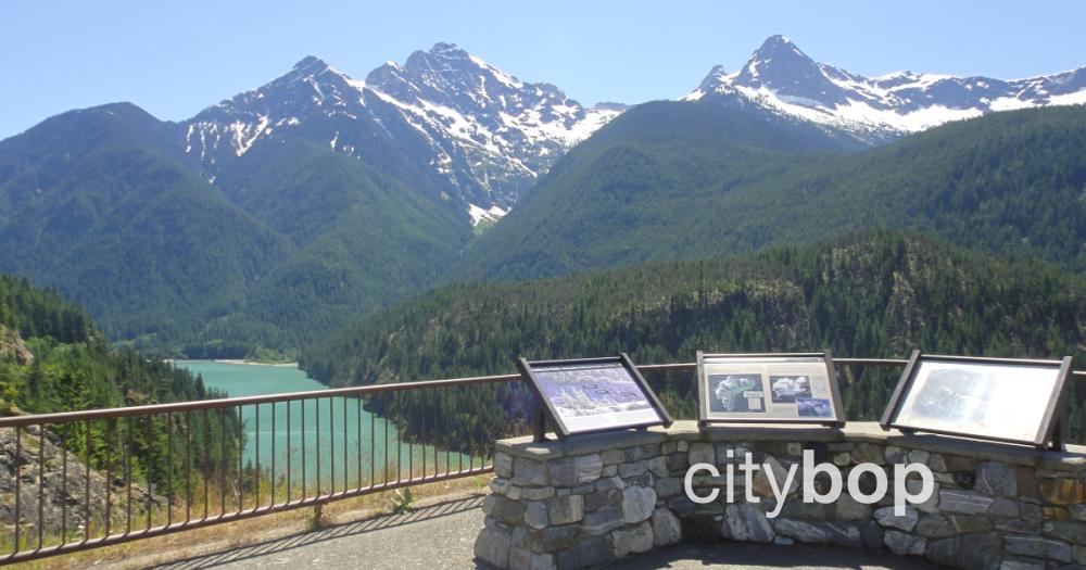 How do I get to Diablo Lake Overlook?